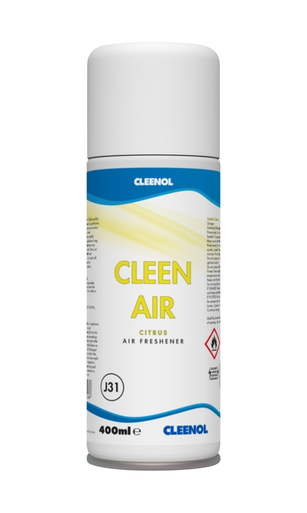Cleen Air Aerosol Air Freshener - 12 x 400ml