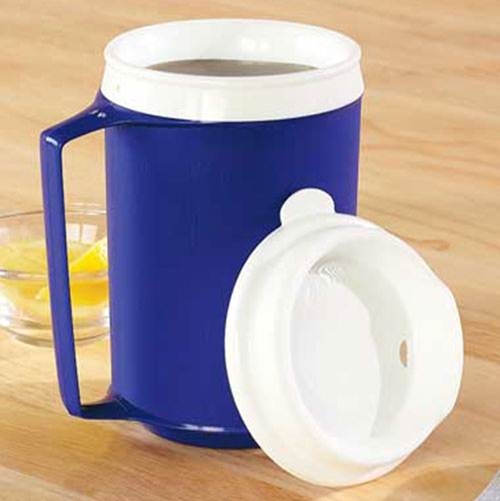 Weighted Mug With Insulated Lid - Redland Mobility