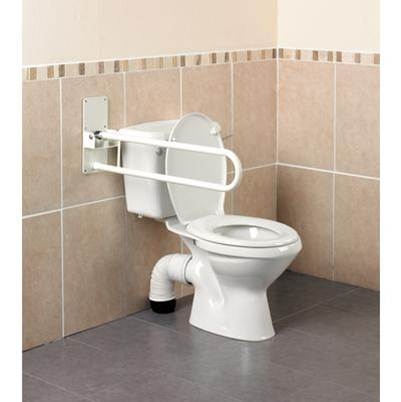 Devon Folding Toilet Rail - Redland Mobility