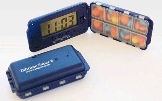 Tabtime Super 8 Pill Organiser - Redland Mobility